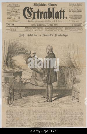 Kaiser Wilhelm an Bismarck's hospital Stock Photo - Alamy