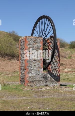 Bwllfa Upcast (capped mine shaft), Dare Valley Country Park, Aberdare ...