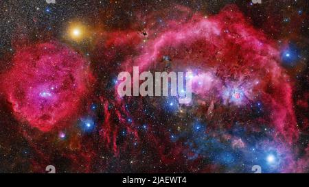 Nebulae an interstellar cloud of star dust. Elements of this image ...