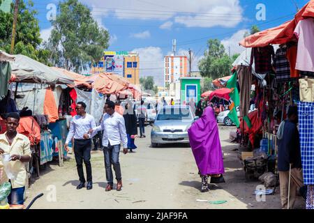 Local Food Market in Hargeisa Stock Photo - Alamy