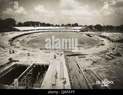 2nd, Prater - Stadium - Praterstadion construction site; View against ...
