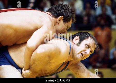 Germany/Munich Olympics 1972: Alexander Medved of USSR on top of ...