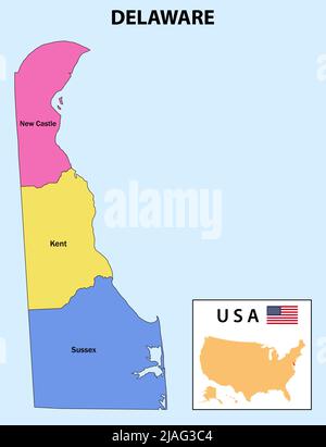 USA states map with names of cities. Eps file contains separate layers ...