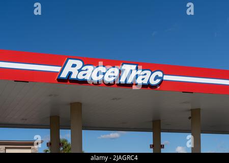 A RaceTrac gas station sign is shown in Houston, Texas, USA Stock Photo ...