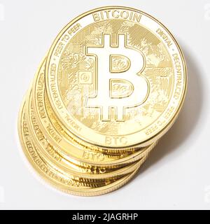 Bitcoin Chip Photo Stock Photo - Alamy