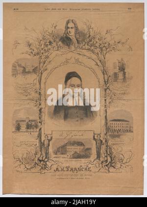 Francke Foundations, monument to August Hermann Francke, German ...