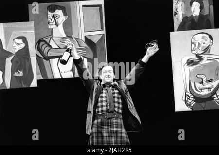 John Byrne - Scottish artist and playwright pictured Edinburgh ...