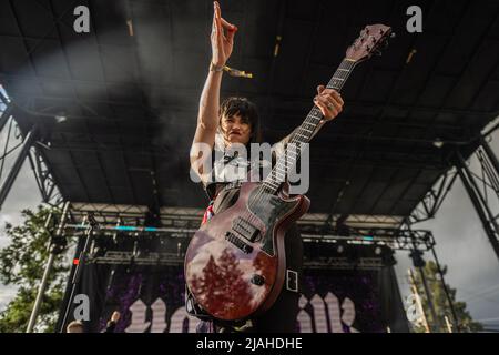 Hot Milk - Han Mee performs during the 2022 BottleRock Napa Valley at ...
