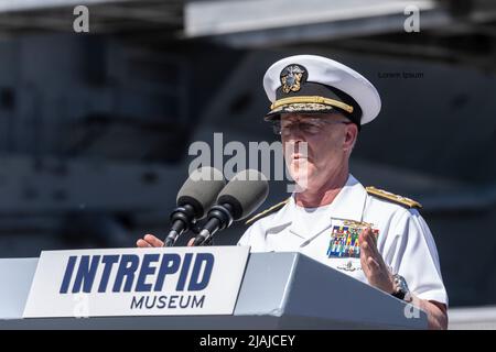 Admiral Daryl Caudle speaks during a Senate Armed Services Committee ...