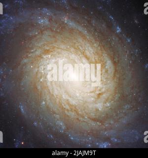 Spiral galaxy NGC 976 Stock Photo - Alamy