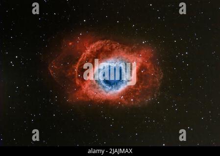 NGC 7293, Caldwell 63, Helix Nebula Stock Photo - Alamy
