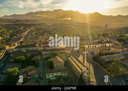Cananea, Mexico. Aerial view of Canena Sonora (photo by Luis Gutierrez ...