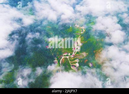 ANQING, CHINA - MAY 31, 2022 - Aerial photo taken on May 31, 2022 shows ...