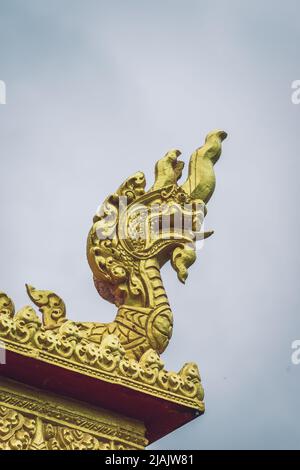 An Giang province, Vietnam - 02 May 2022: view of Ta Pa pagoda in Ta Pa ...