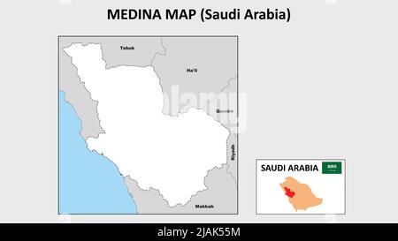 Map of Middle East with borders of countries Stock Vector Image & Art ...