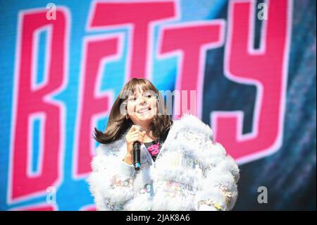 BETTY BOO English pop singer about 1990 Stock Photo - Alamy