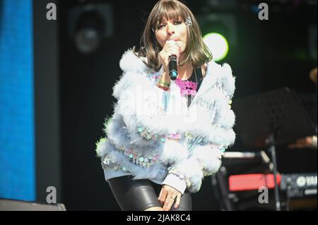 English singer, songwriter and pop-rap artist Alison Moira Clarkson ...