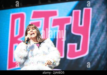 BETTY BOO English pop singer about 1990 Stock Photo - Alamy