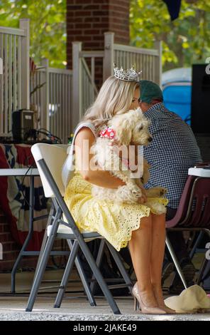 Miss Kentucky Haley Wheeler in the Miss America competition at the ...
