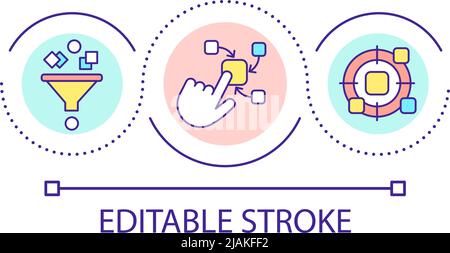 Programming language structure loop concept icon Stock Vector Image & Art - Alamy