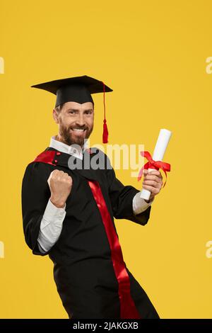 Handsome Boy Student Laughing Stock Photo - Alamy