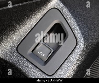 Car trunk open button. Electric trunk switch controller. Car trunk ...