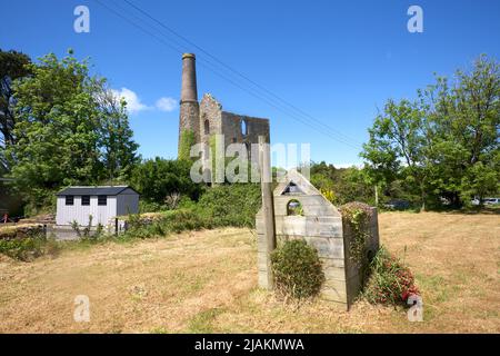 South Condurrow Mine, Grenville United Mines, Troon, Camborne, Cornwall ...