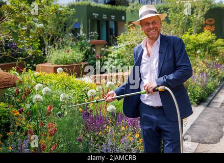 Joe Swift, garden expert, designer and television presenter with TV ...