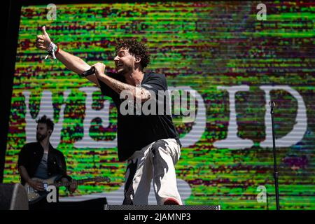 Grandson aka Jordan Edward Benjamin performs during the 2022 BottleRock ...
