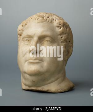 Portrait of Vitellius, Roman Emperor; Roman portraits. Portrait of ...