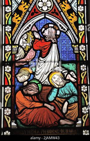 'Agony in the Garden' is a religious artwork depicting Christ’s prayer ...