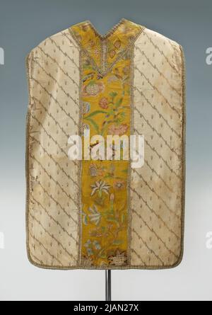 Chasuble with embroidered orphrey unknown Stock Photo - Alamy
