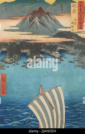 The Hizen province, from the series: Views of famous places in about ...