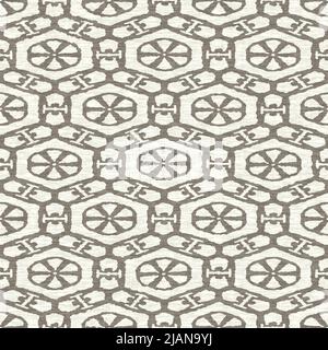 Hand drawn doodle linen effect texture pattern. Seamless woven natural ...