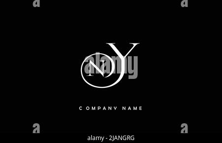 YN, NY Alphabets Letters Logo Monogram Stock Vector Image & Art - Alamy