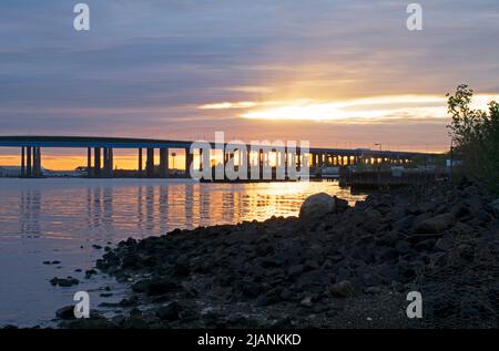 On the raritan Stock Photo - Alamy