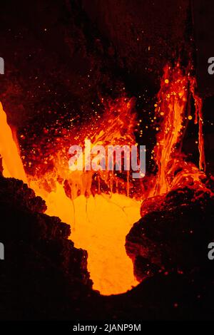 First Quantum Minerals copper smelter in operation Stock Photo - Alamy