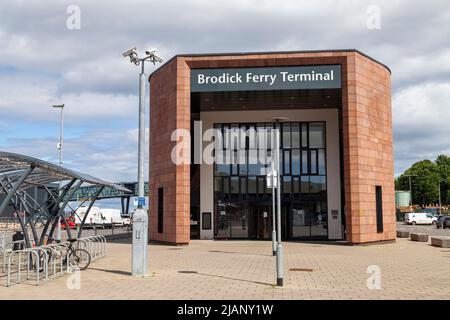 Brodick ferry terminal on the Isle of Arran Stock Photo - Alamy