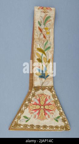 Maniple, embroidered, white unknown Stock Photo - Alamy