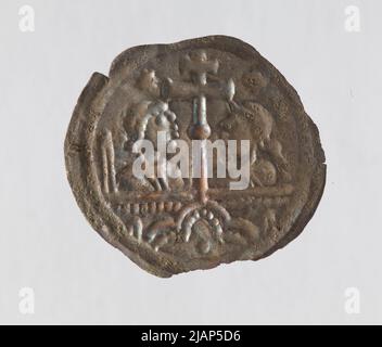Unidentified ruler, bracteate; the turn of the 12th and 13th centuries ...