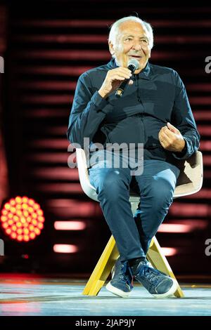 Verona, Italy 11 September 2020. The most famous Italian lyricist Mogol ...