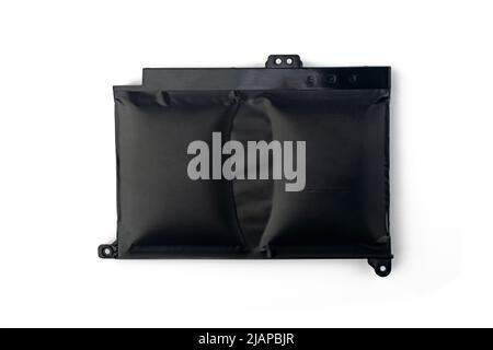 Swollen laptop batteries Stock Photo - Alamy