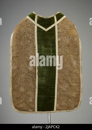 Chasuble made of silk fabrics unknown Stock Photo - Alamy