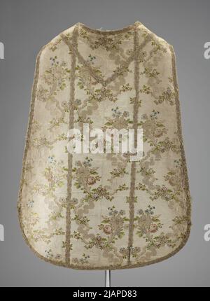 Chasuble made of silk fabric unknown Stock Photo - Alamy