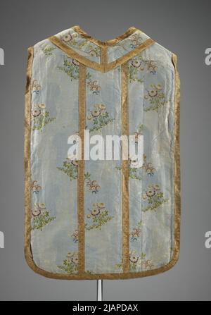 Chasuble made of silk fabric unknown Stock Photo - Alamy