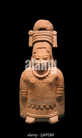 Classic Maya Clay Figurine, Jaina Island, Campeche. Maya Gallery, INAH ...
