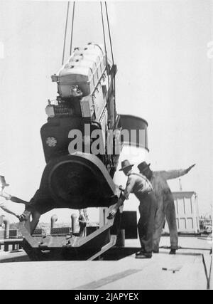 Sydney ferry BELLUBERA conversion from steam to diesel electric engine ...
