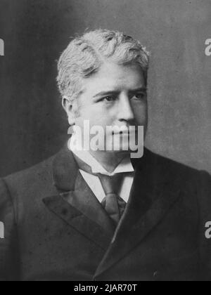 Australian politician Edmund Barton at the 1898 Australasian Federal ...