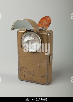 Military flashlight of the Swiss army Factory product Stock Photo - Alamy