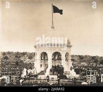 The Federation Pavilion in Centennial Park, Sydney, during the swearing ...